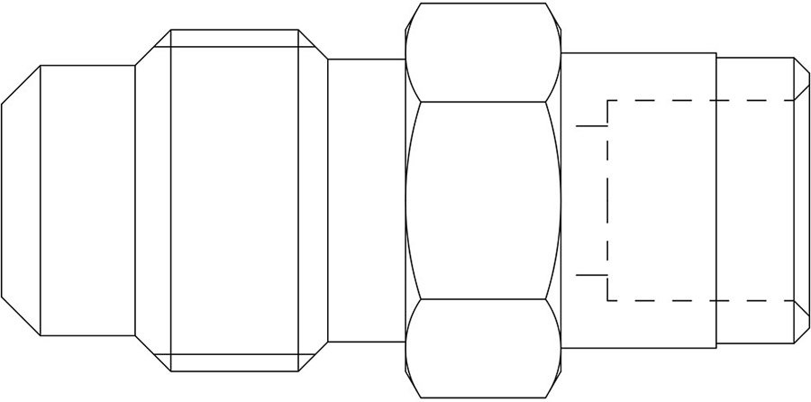 Straight filling connections - Castel