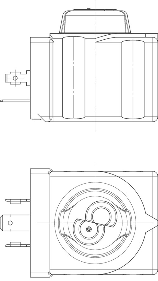 Bobine e connettori, linea POLYHEDRA - Castel