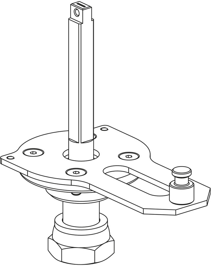 Valve/actuator adapters, POLYHEDRA, CLASSIC and GO GREEN lines - Castel